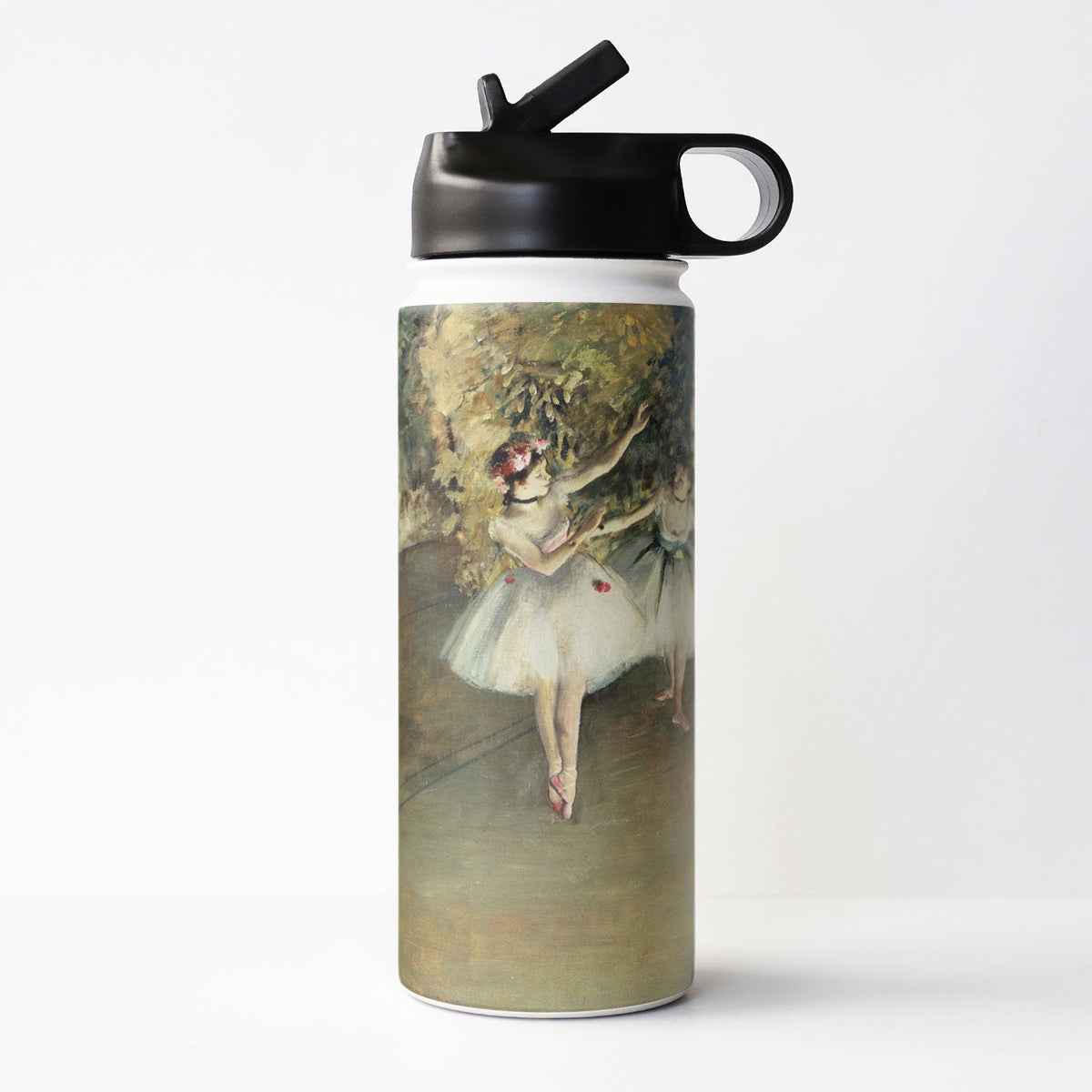 Two Dancers on Stage by Edgar Degas - Water Bottles | ArtPointOne