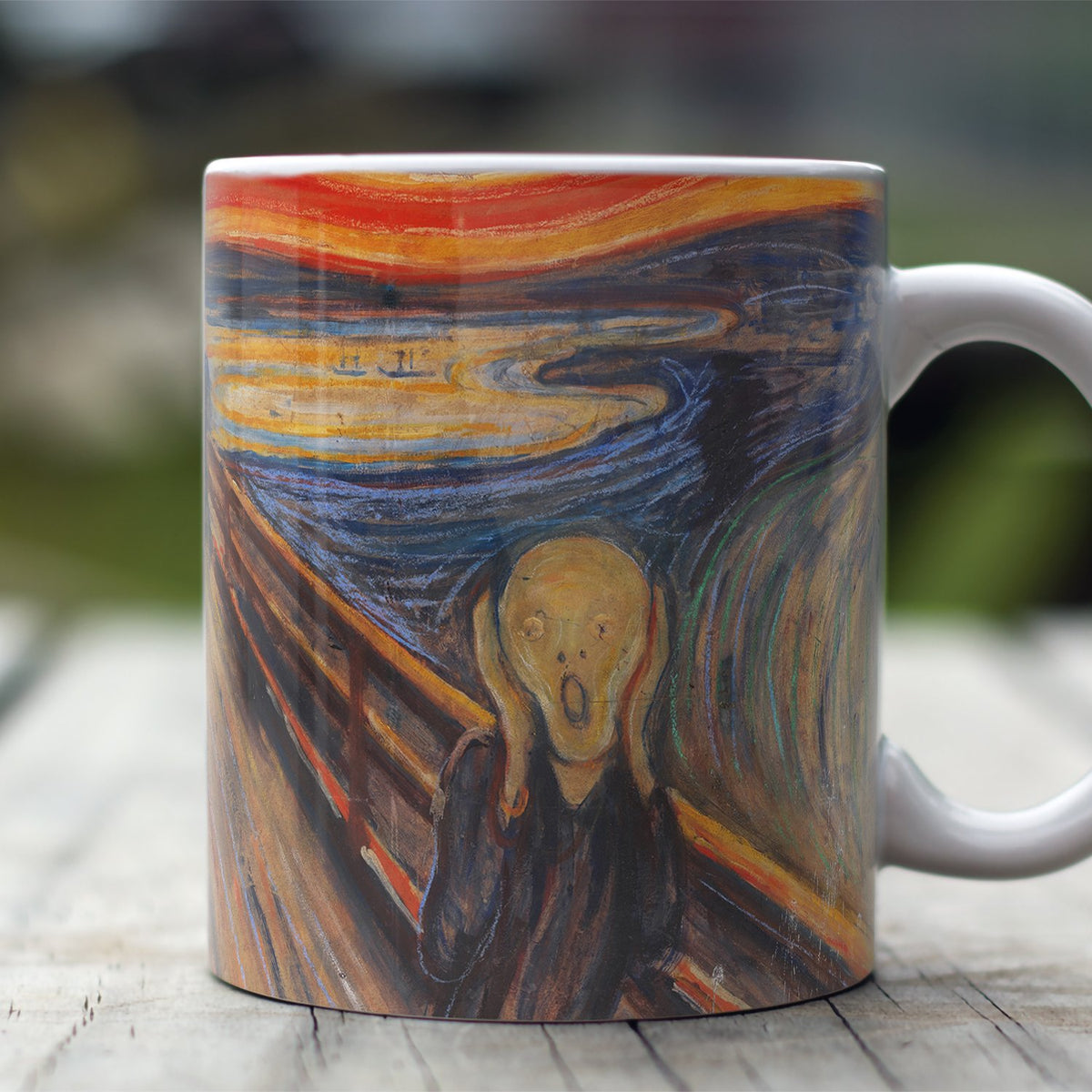 The Scream by Edvard Munch - Ceramic Mug | ArtPointOne